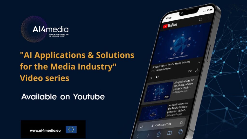 AI4Media Unveils "AI Applications and Solutions for the Media Industry ...