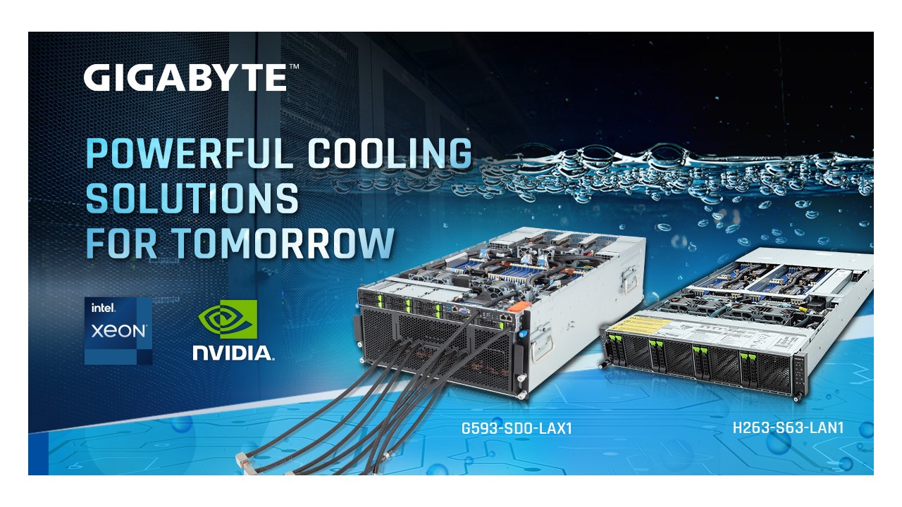 GIGABYTE's Advanced Cooling Portfolio for Improved Efficiency and ...