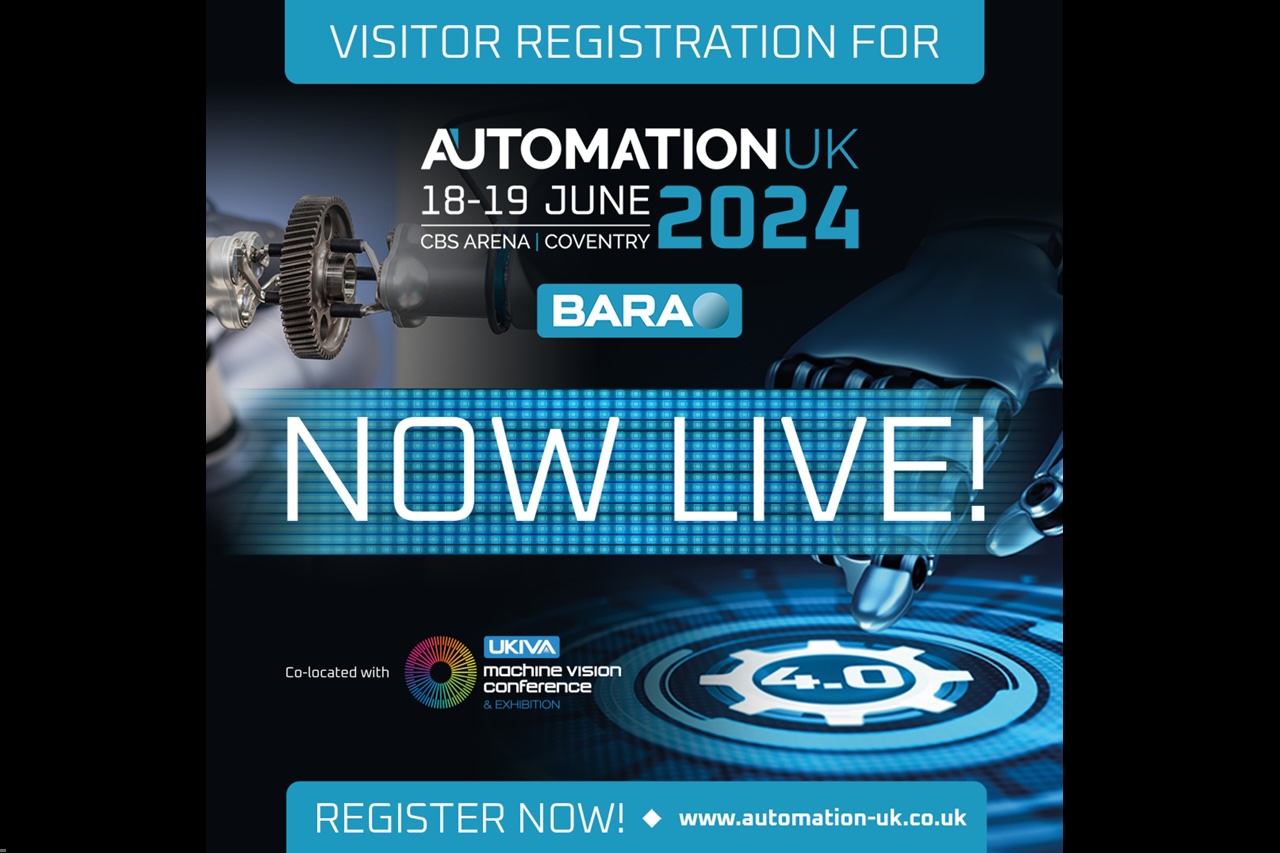 Visitor registration opens for Automation UK