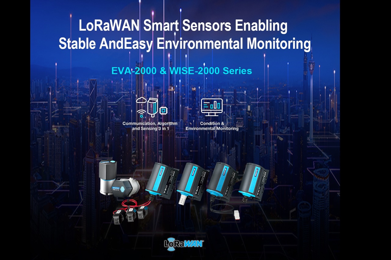 Advantech Launches EVA-2000 Series Wireless LoRaWAN Technology Sensors ...