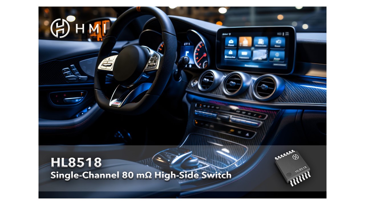 HMI Introduces a Single-Channel 80 mΩ High-Side Switch Ideal for ...