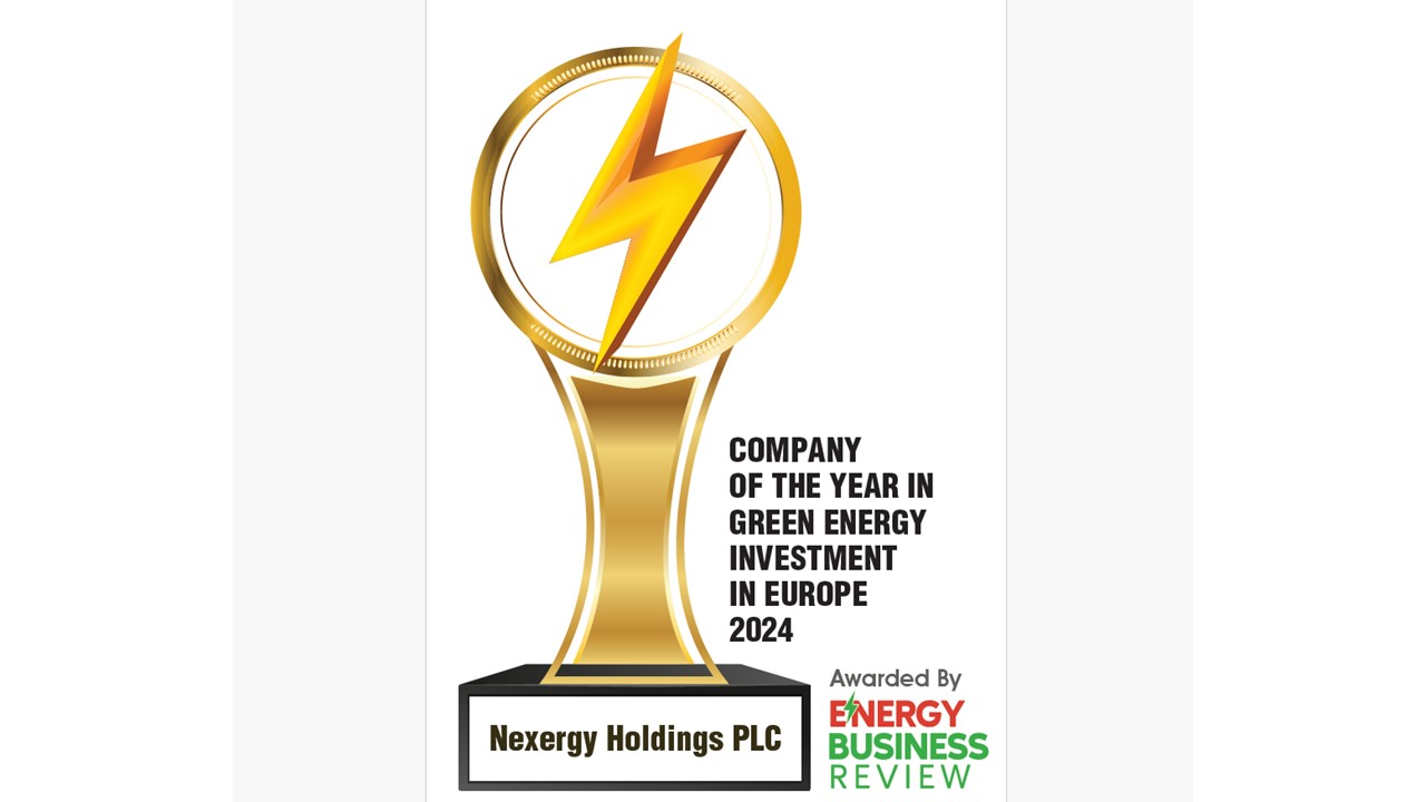 Nexergy Holdings Plc Named Company Of The Year 2024 For Green Energy Investment i4.0 Today Magazine
