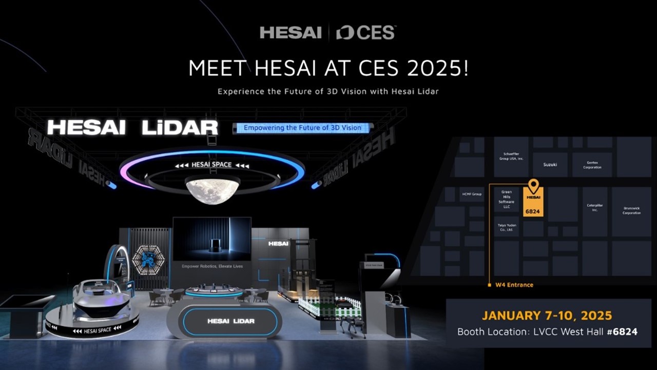 Hesai to Launch Versatile New Mini 3D Lidar for Industrial and Robotic ...