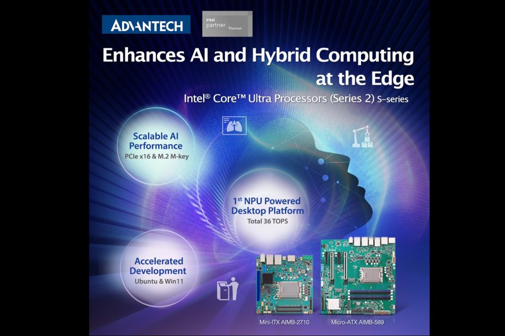 Advantech Adopts Intel® Core™ Ultra Processors (Series 2) to Accelerate Edge AI and Edge ...