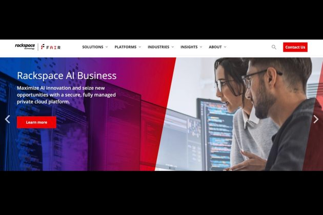 Rackspace Technology Announces Rackspace AI Business, A Comprehensive AI-Ready Platform ...